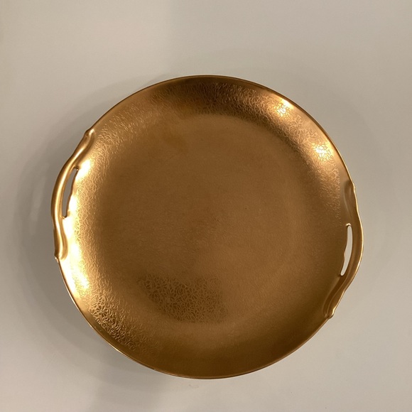 Pickard | Accents | Vintage Pickard China Rose Daisy 24k Gold Etched Plate 925 79 | Poshmark